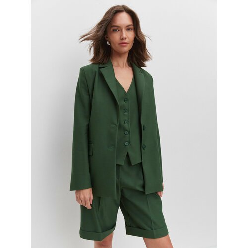 Пиджак TO BE ONE, размер 42, зеленый