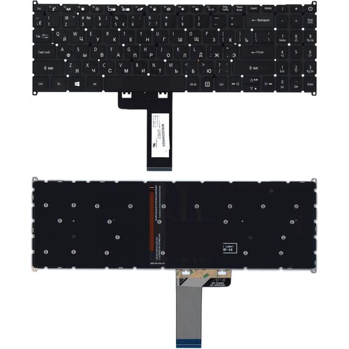 Клавиатура для Acer SF315 A315 с подсветкой p/n: NKI151A03Y, ACM16P63U4