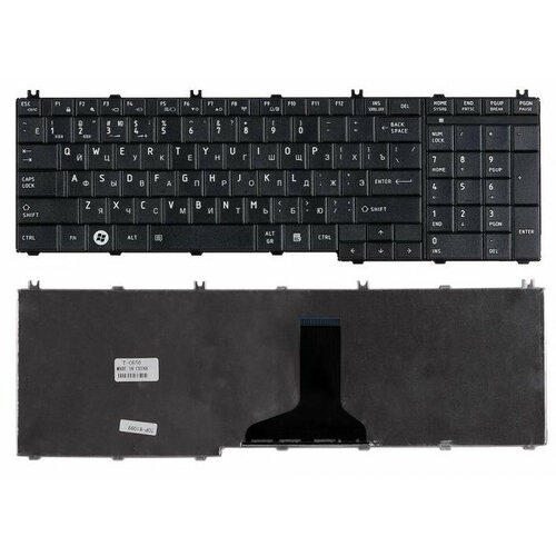 Клавиатура для ноутбука Toshiba 6037B0049928 черная