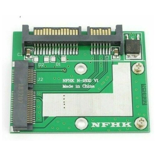 Адаптер mSATA mini PCI-E на SATA 2.5 для подключения SSD дисков