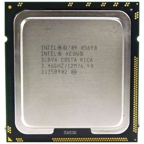 Процессор Intel Xeon X5690 Gulftown LGA1366,  6 x 3467 МГц, OEM