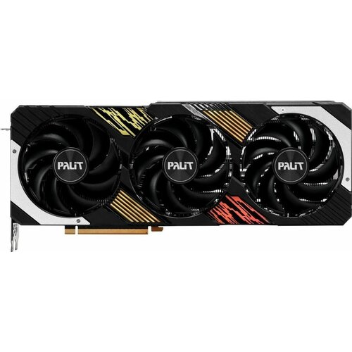 Видеокарта Palit PCI-E 4.0 RTX4070Ti GAMINGPRO NVIDIA GeForce RTX 4070TI 12288Mb 192 GDDR6X 1365/19000 HDMIx1 DPx3 HDCP Ret