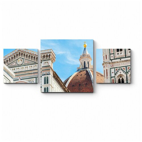 Модульная картина Кафедральный собор, Флоренция 170x73