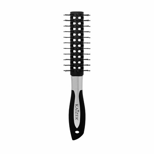 Kaizer Расчёска для волос вентиляционная круглая с редкими зубцами, 802304 пластик
