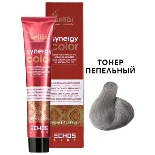 Echosline Seliar Color безаммиачная крем-краска, тонер серебристый, 100 мл