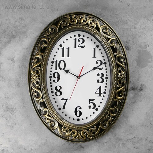 Часы настенные "Эвелин", 58 х 46 см, дискретный ход