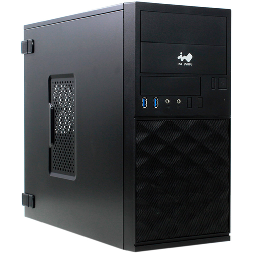 Корпус Mini Tower InWin EFS052 Black 600W PM-600ATX U3*2 +A(HD)+ front fan holder+ Screwless mATX (6195504)