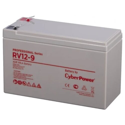 Аккумуляторная батарея CyberPower Professional RV 12-9 12В 9 А·ч