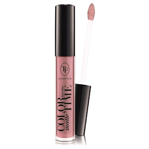 TF Cosmetics жидкая помада для губ Matte Color Time Lipcolor матовая, оттенок 202 Dusty Pink