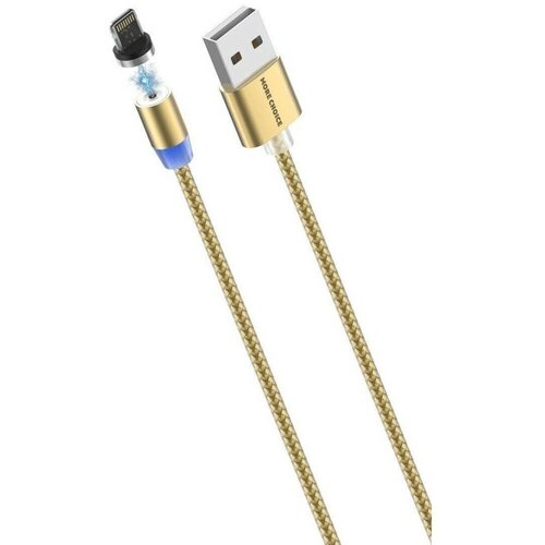 Аксессуар More Choice Smart K61Si USB - Lightning 1m Gold 4627151192291