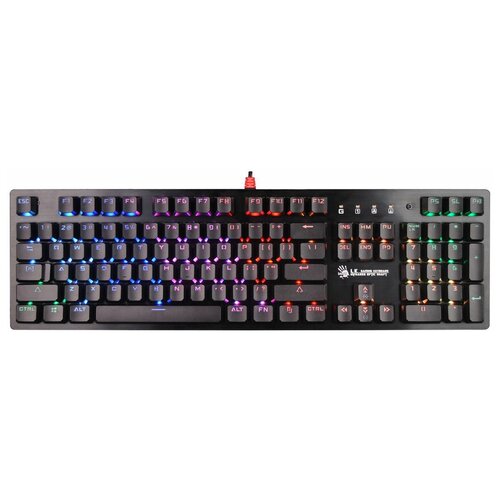 Клавиатура A4TECH Bloody B810R Battlefield, USB, черный [b810r (battlefield)]