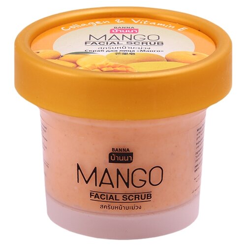 Banna скраб для лица Facial Scrub Манго, 100 мл