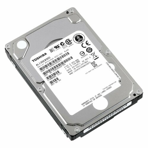 Жесткий диск HDD 2.5" 300Gb, SAS, Toshiba 10500rpm, 64Mb, Enterprise (AL13SEB300)