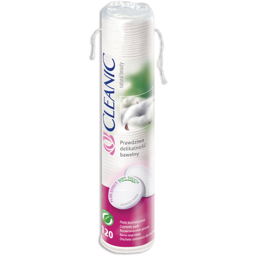 Ватные диски Cleanic Pure effect, 120 шт., пакет