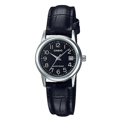 Наручные часы CASIO Standard LTP-V002L-1B, черный, серебряный
