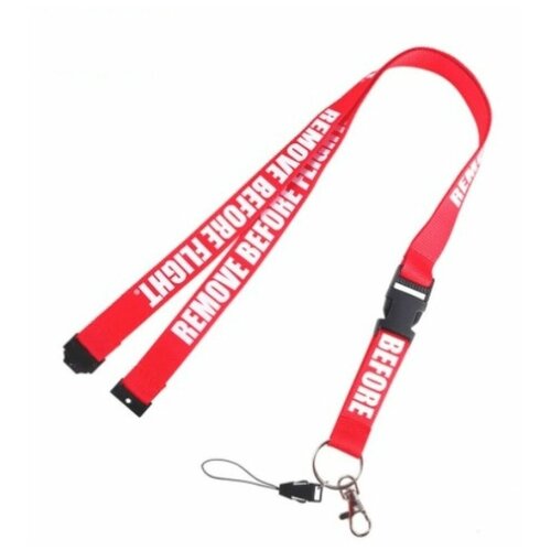 Тканевый ланъярд Remove Before Flight