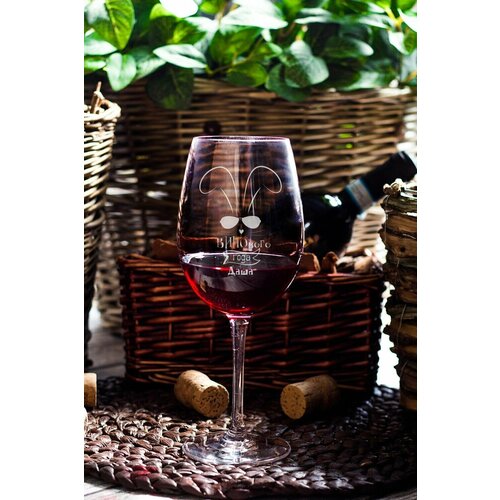 Бокал для вина винового года Даша