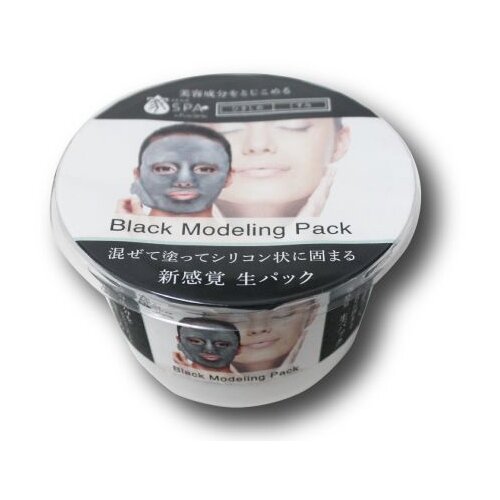 Sun Smile Home Spa Black Альгинатная маска с древесным углем и экстрактом черного жемчуга, 20 г