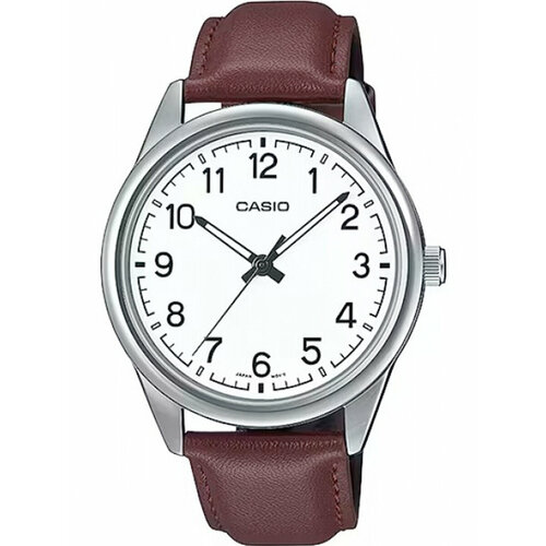 Наручные часы CASIO Collection MTP-V005L-7B4UDF, серебряный, белый