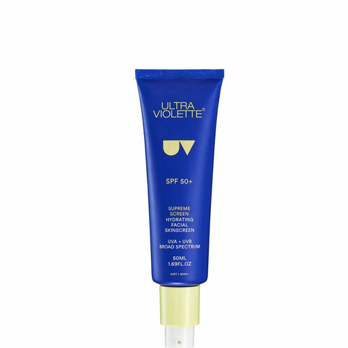 ULTRA VIOLETTE Увлажняющий крем-праймер для лица с защитой SPF 50+ SUPREME SCREEN HYDRATING FACIAL SKINSCREEN SPF 50+ 50 мл