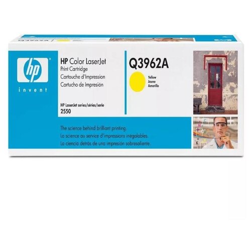 Картридж ориг. HP Q3962A желтый для Color LJ 2550/2820/2840 (4000стр), цена за штуку, 81355