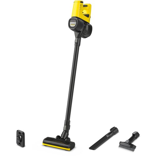 Пылесос KARCHER VC 4 Cordless myHome, черный/желтый