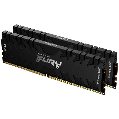 Оперативная память Kingston Fury Renegade DDR4 4800 МГц 2x8 ГБ (KF448C19RBK2/16)