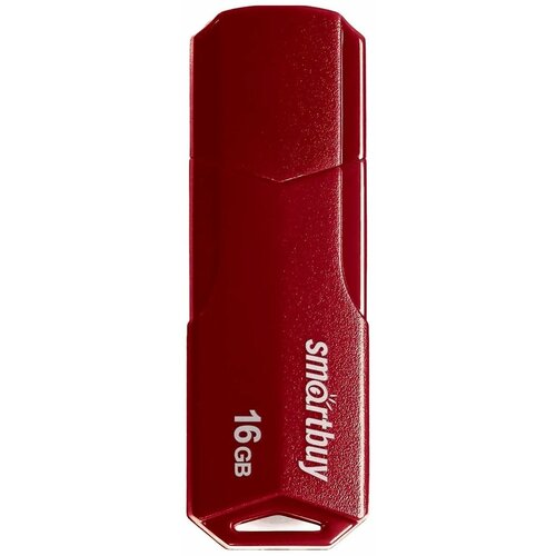 USB Флеш-накопитель - Smart Buy CLUE, 16 Гб, пластик, бордовый, 1 шт.
