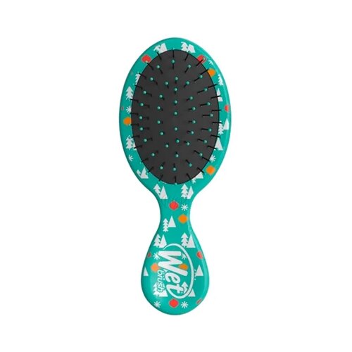 Wet Brush массажная щетка для спутанных волос Mini Detangler Holiday Joy Love and Joy, для распутывания волос, 19.6 см