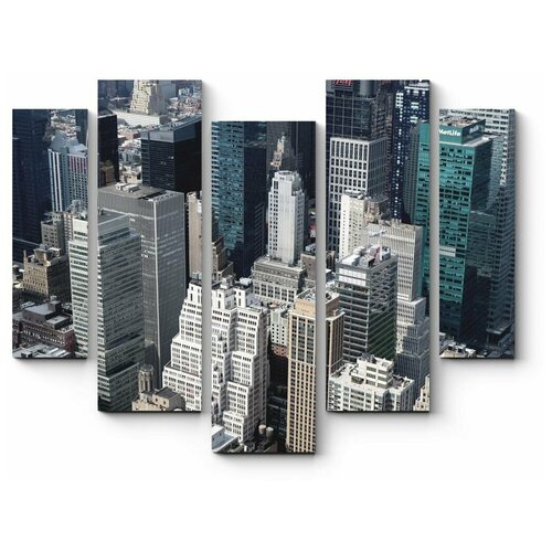 Модульная картина Современный Нью-Йорк101x82