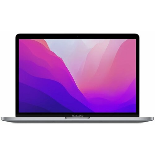 Ноутбук Apple MacBook Pro 13 2022, 13.3" (2560x1600) Retina/Apple M2/8ГБ DDR5/256ГБ SSD/M2 10-core GPU/MacOS/Блок питания EU, серебристый (MNEP3_RUSG)