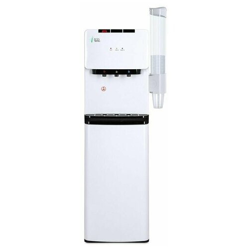 Кулер Ecotronic K41-LX white-black с нижней загрузкой бутыли и комп охлажд