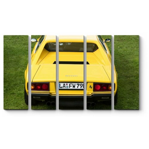 Модульная картина Ferrari Dino 308 GT4 Классический спортивный автомобиль120x72
