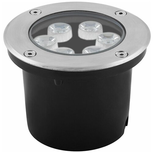 Feron Ландшафтный светильник SP4112 32016, E27, 6 Вт, цвет арматуры: серебристый, цвет плафона серебристый