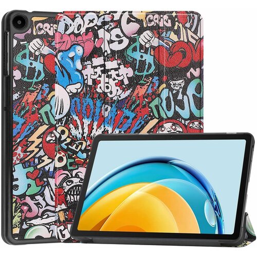 Чехол для планшета Huawei MatePad SE 10.4 дюйма (AGS5-W09/L09), с магнитом и красивым рисунком (Граффити)
