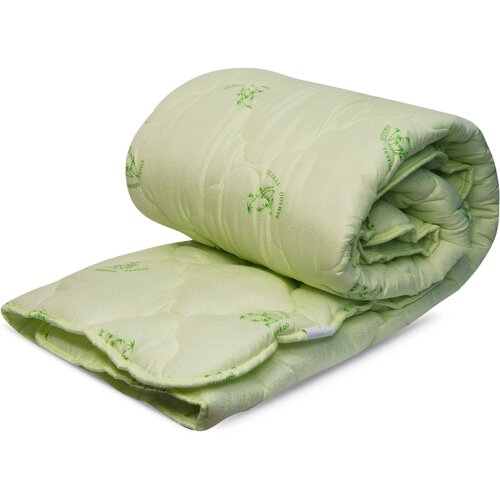 Одеяло бамбуковое волокно 350 гр/м2 всесезонное, стеганное, ткань - микрофибра, 140*205