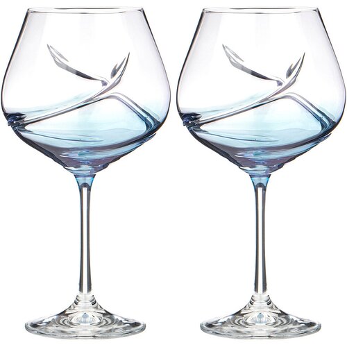 Набор бокалов для вина из 2 шт turbulence colors 570 мл Bohemia crystal (176531)