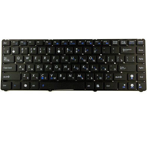 Клавиатура для Asus Eee PC 1201 1215 UL20 без рамки p/n: 9J. N2K82. A0R, 9J. N2K82. B0R, 9J. N2K82. C0R