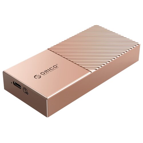 Корпус для SSD ORICO M208C3-U4, розовое золото