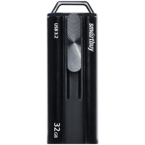 Флеш-накопитель USB 3.0/3.1 Smartbuy 032GB Iron-2 Metal Black (SB032GBIR2K)