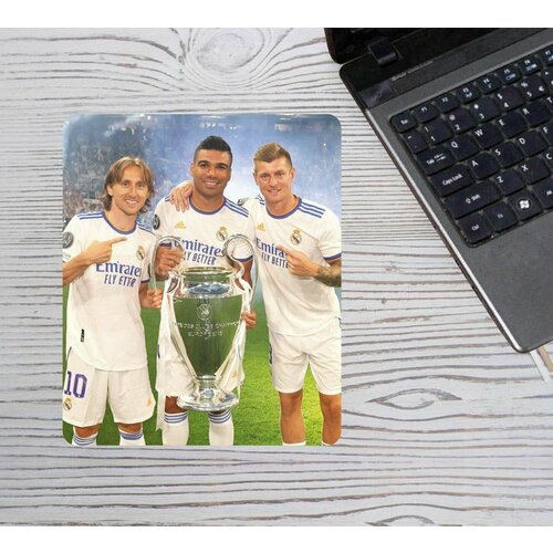 Коврик для мышки футбольный клуб Реал Мадрид - Real Madrid № 18