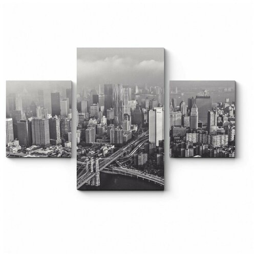 Модульная картина Нью-Йорк, Нью-Йорк 80x52