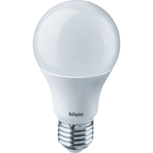 Лампа светодиодная LED 7вт Е27 белая | код. 18499 | NAVIGATOR (3шт. в упак.)