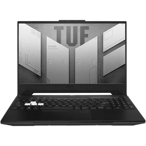 15.6" Ноутбук ASUS TUF Dash F15 FX517ZR-HQ008 1920x1080, Intel Core i7 12650H 2.3 ГГц, RAM 8 ГБ, DDR5, SSD 1 ТБ, NVIDIA GeForce RTX 3070, без ОС, 90NR0AV3-M004W0, черный