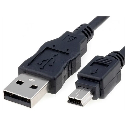 Кабель USB -mini USB, длина 30 см.