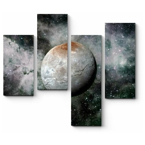 Модульная картина Спутник Плутона 84x79