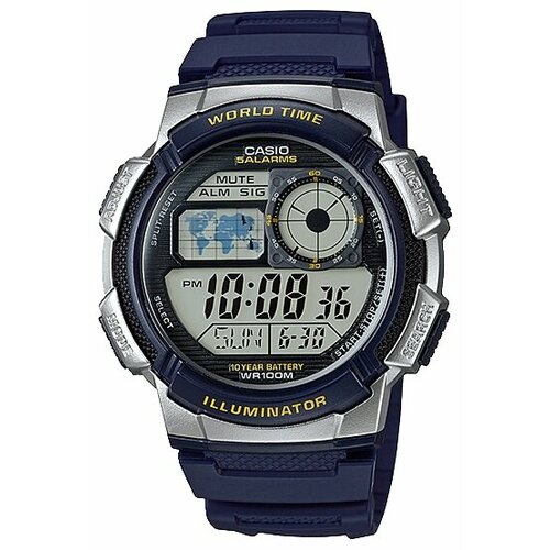 Наручные часы CASIO 218, серый, серебряный