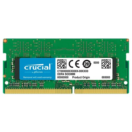 Оперативная память Crucial 4 ГБ DDR4 2666 МГц SODIMM CL19 CT4G4SFS8266