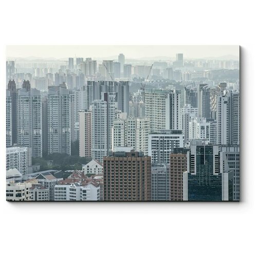 Модульная картина Загадочный Сингапур70x47