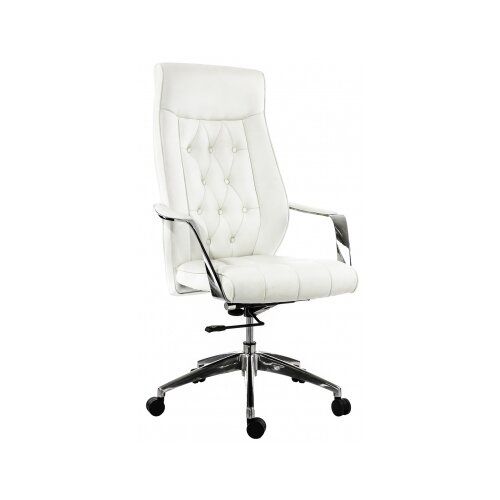 Компьютерное кресло Woodville Sarabi офисное, обивка: искусственная кожа, цвет: белый